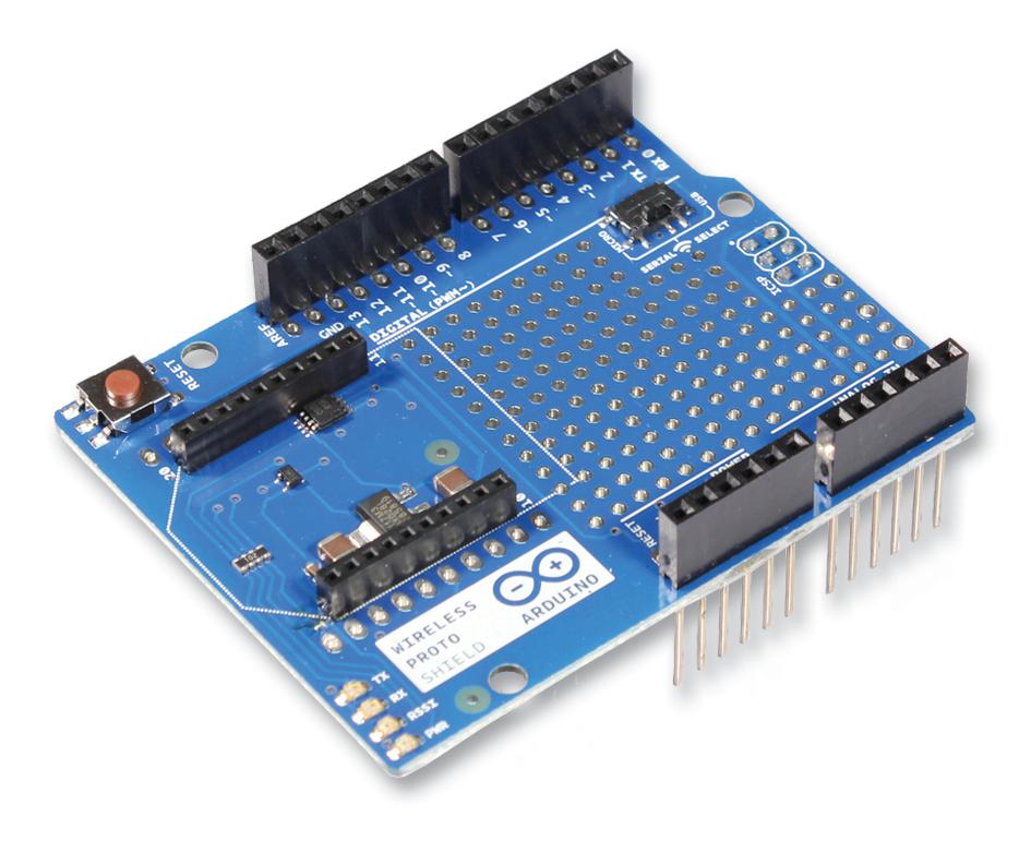 A000064 Arduino Daughter Board Arduino Wireless Proto Shield Connect Wirelessly To Xbee