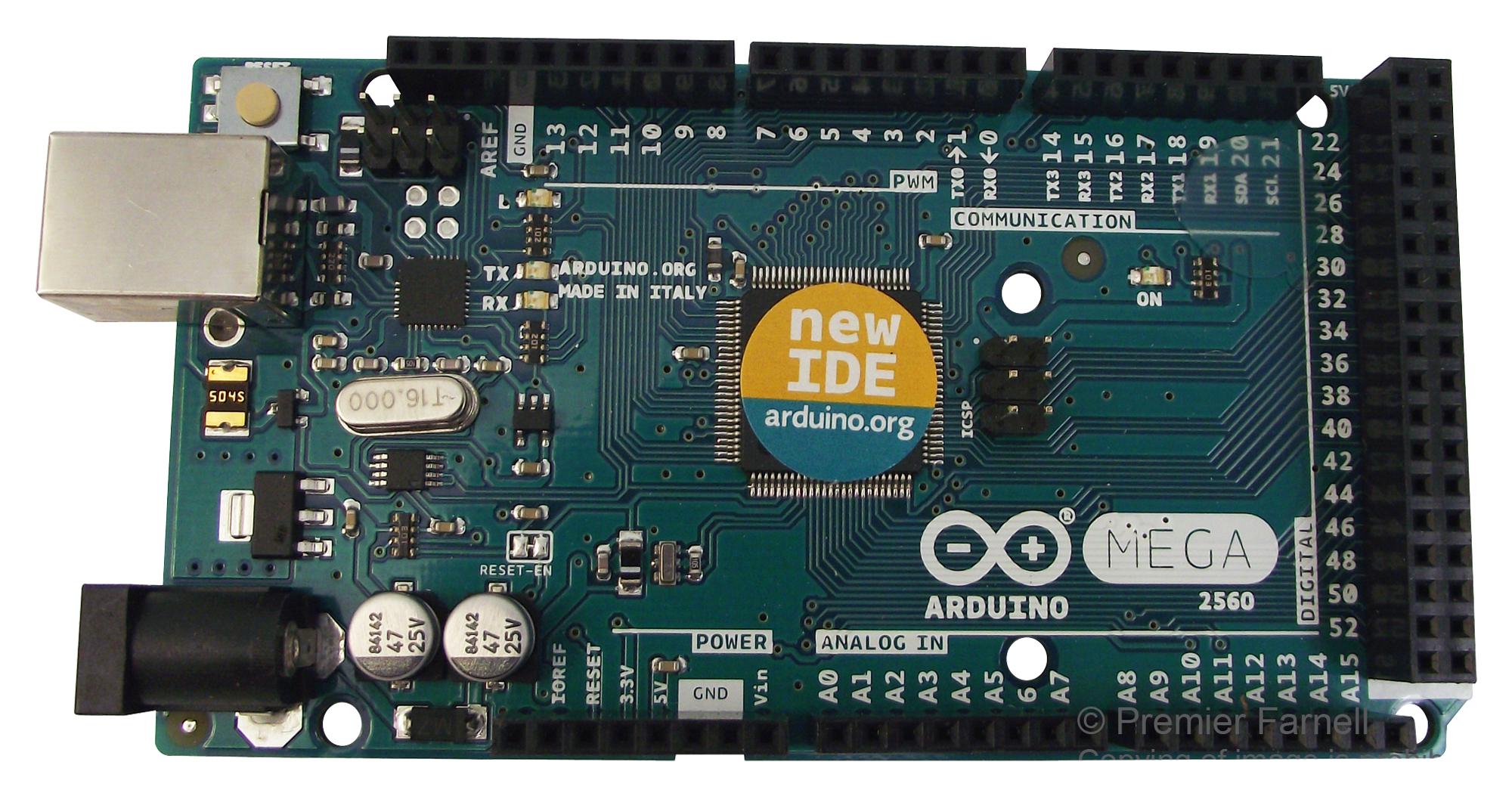 A000067 Arduino Sbc Arduino Mega Rev3 Atmega2560 Farnell Uk
