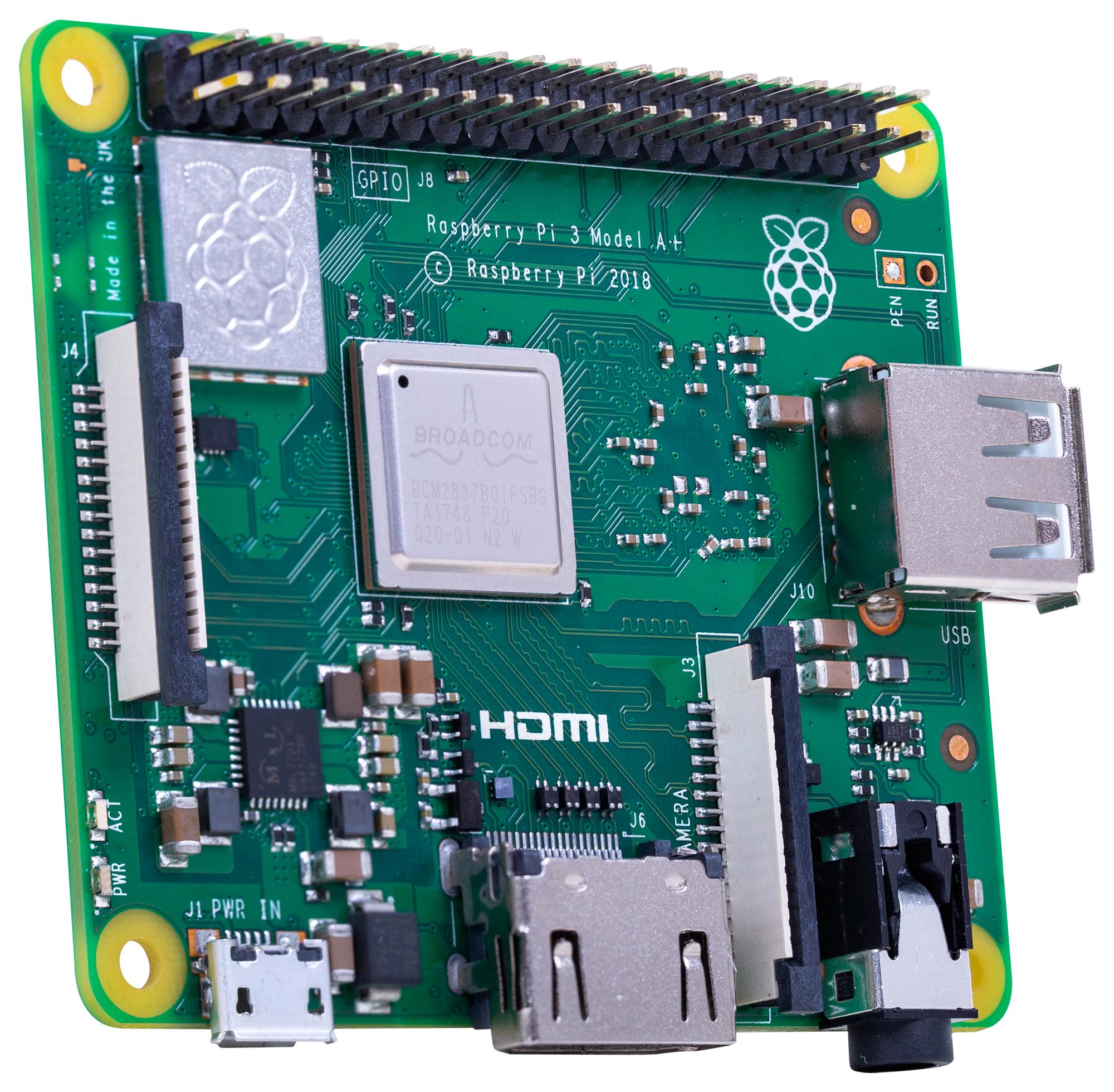 Raspberry Pi 3 Model A+ | RPI3-MODAP | Farnell UK Raspberry Pi 3 Model A+ | RPI3-MODAP | Farnell UK