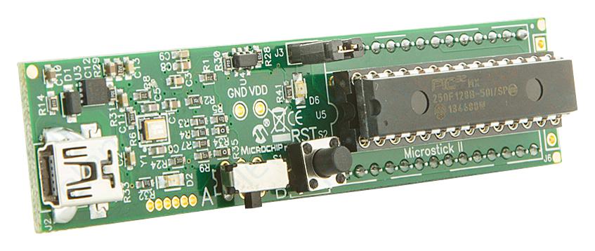 Dm330013 2 Microchip Development Board Microstick Ii Pic 16 Bit And Mcus Farnell Uk